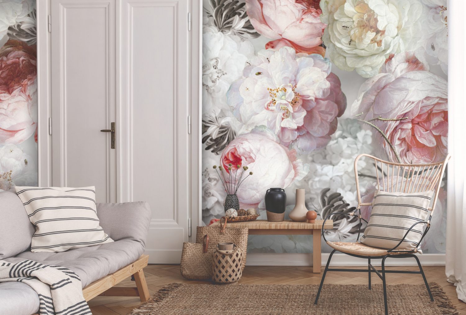 Bloemen behang Bonita - Stories on the Wall