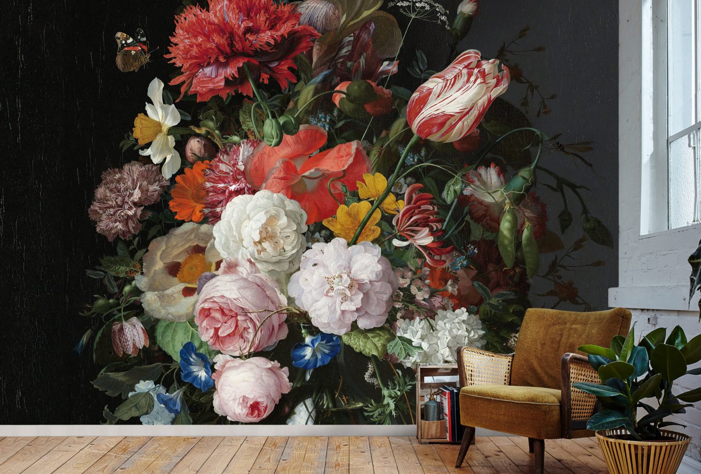 Bloemen behang Flower Power - Stories on the Wall