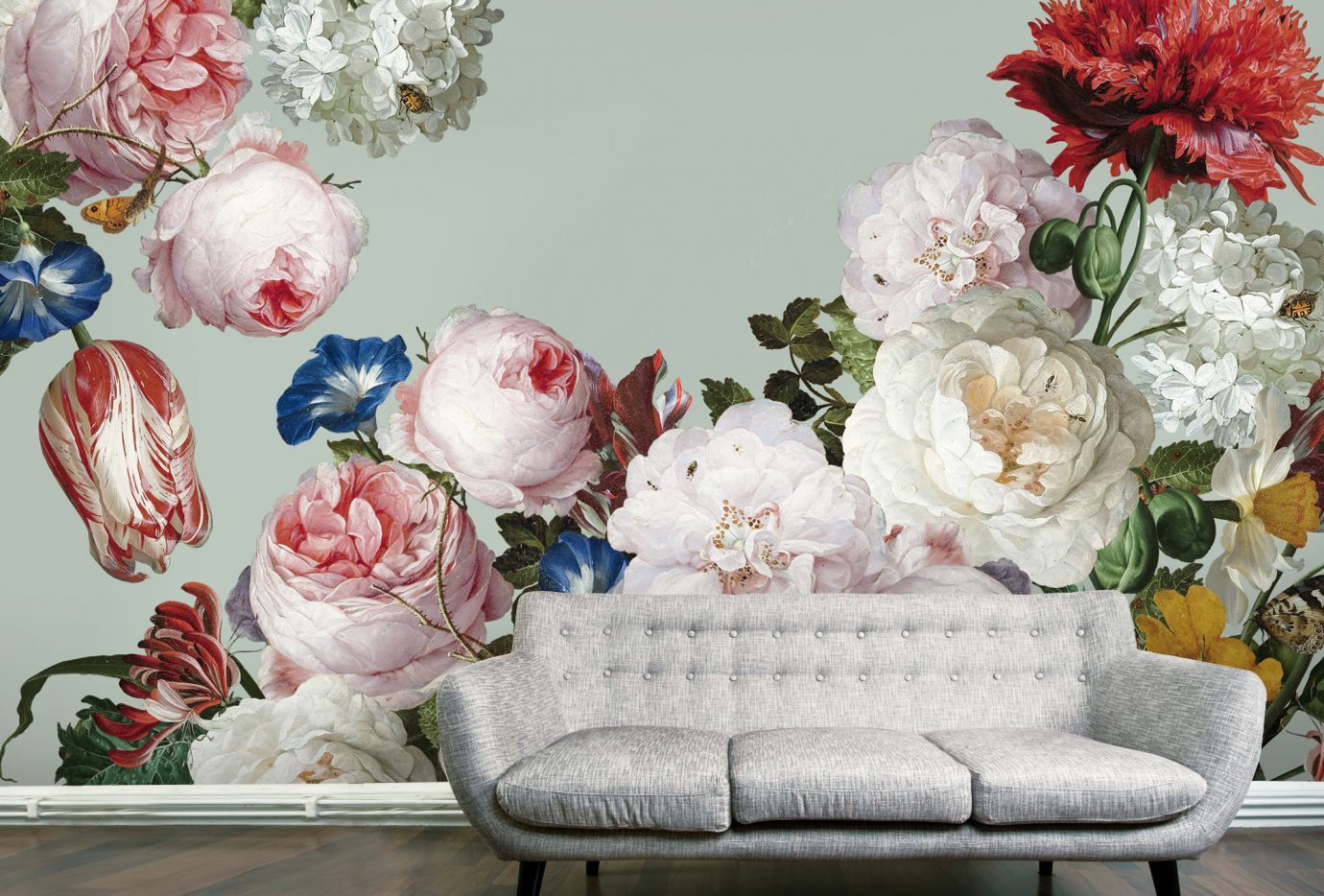 Bloemen behang Jil - Stories on the Wall